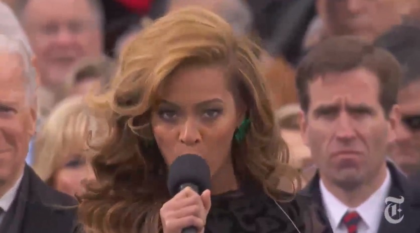 Beyoncé Performs The National Anthem At Inauguration (Video) | Home of ...
