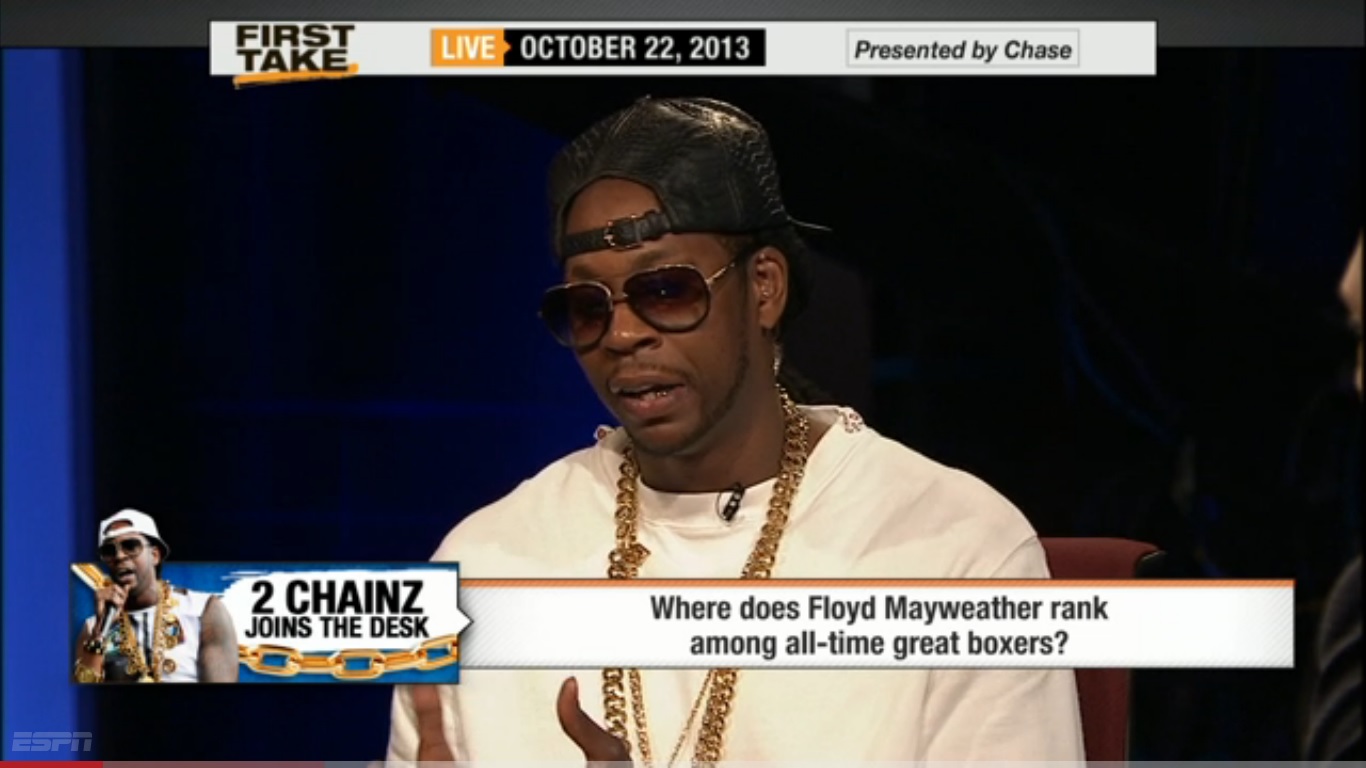 2 Chainz Visits ESPN’s First Take | Home of Hip Hop Videos & Rap Music ...