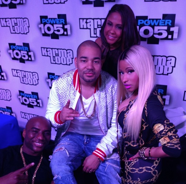 The Breakfast Club Interviews Nicki Minaj Backstage at Powerhouse 105.1 ...