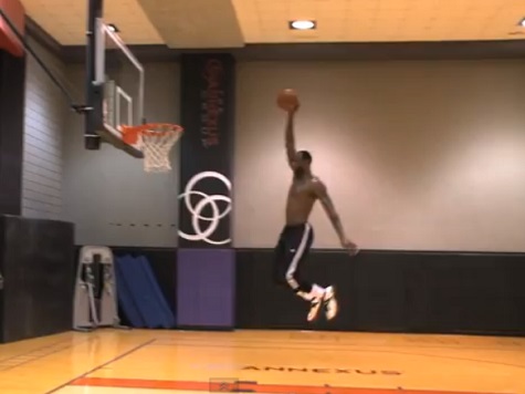 Lebron Performs Personal Slam Dunk Contest During Miami Heat Practice ...