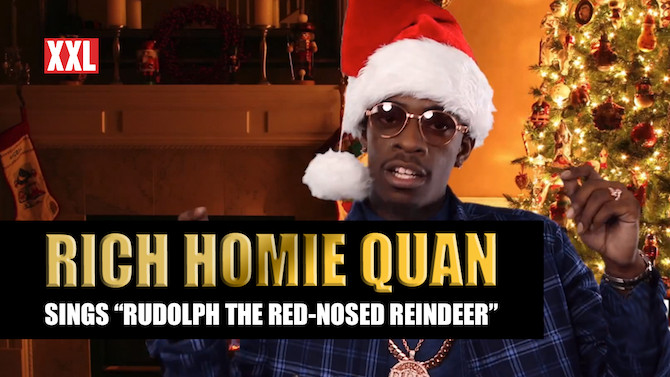 Rich Homie Quan Sings “Silent Night & “Rudolph The Red-Nosed Reindeer ...