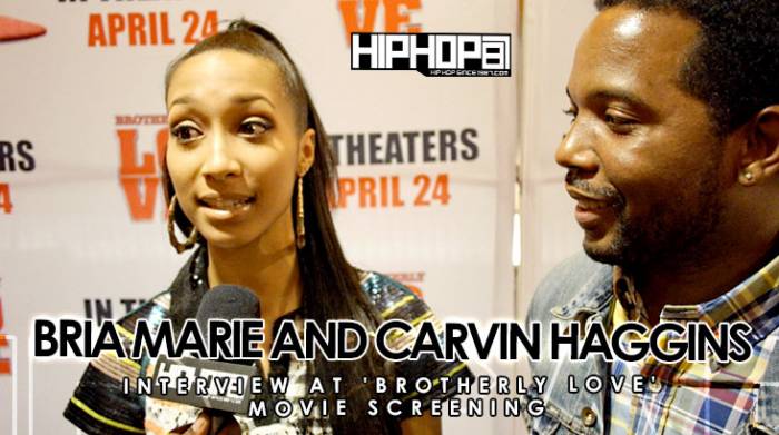 Carvin Haggins & Bria Marie At ‘Brotherly Love’ Movie Screening in ...