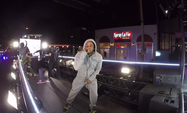 Watch Kendrick Lamar’s LA Mobile Concert (Video) | Home of Hip Hop ...
