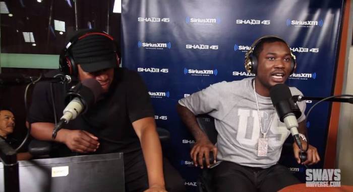 Meek Mill '5 Fingers Of Death' Freestyle on Sway In The Morning (Video)
