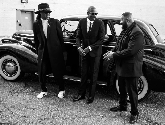 Jay Z, Future & DJ Khaled On Set For “I Got The Keys” Video Shoot ...
