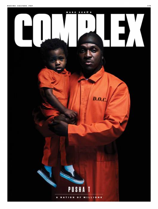Pusha T Covers Complex Dressed In Prison Uniform To Talk Mass ...