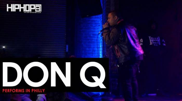 Don Q Performs “Groupie Love” & Meek Mill’s “Lights Out” In Philly ...