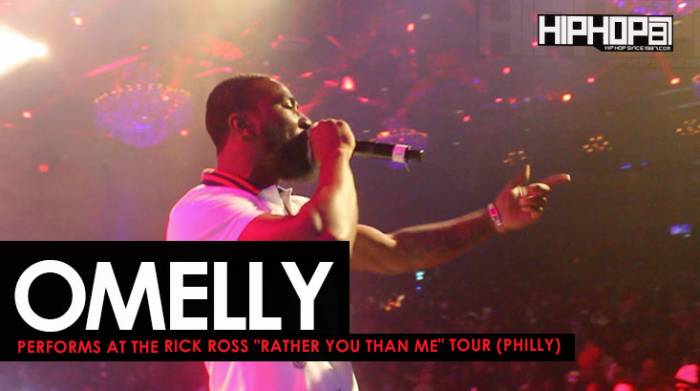 Omelly Performs at The Rick Ross “Rather You Than Me” Tour (Philly ...