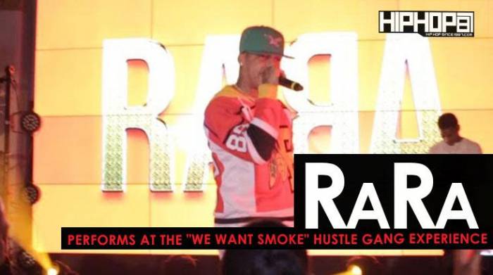 RaRa Performs at the “Hustle Gang Takeover” at The Gathering Spot in ...