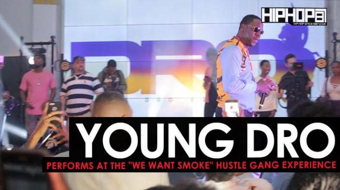 Young Dro Performs at the “Hustle Gang Takeover” at The Gathering Spot ...