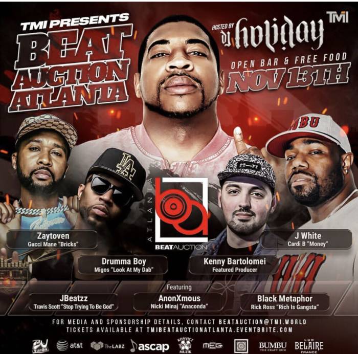 DJ Holiday To Host First Annual “Beat Auction” In Atlanta | Home of Hip ...