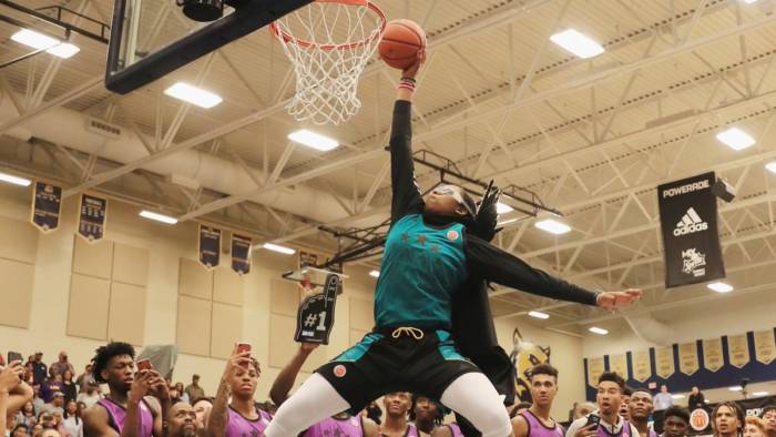 Fran Belibi Becomes the Second Woman to Win the Dunk Contest at ...