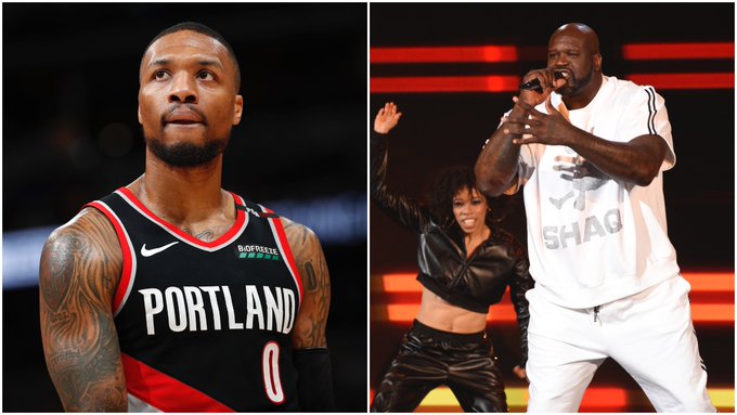 Dolla Dolla Bill Ya’ll: Shaq Drops a Diss Record Toward Dame Lillard ...