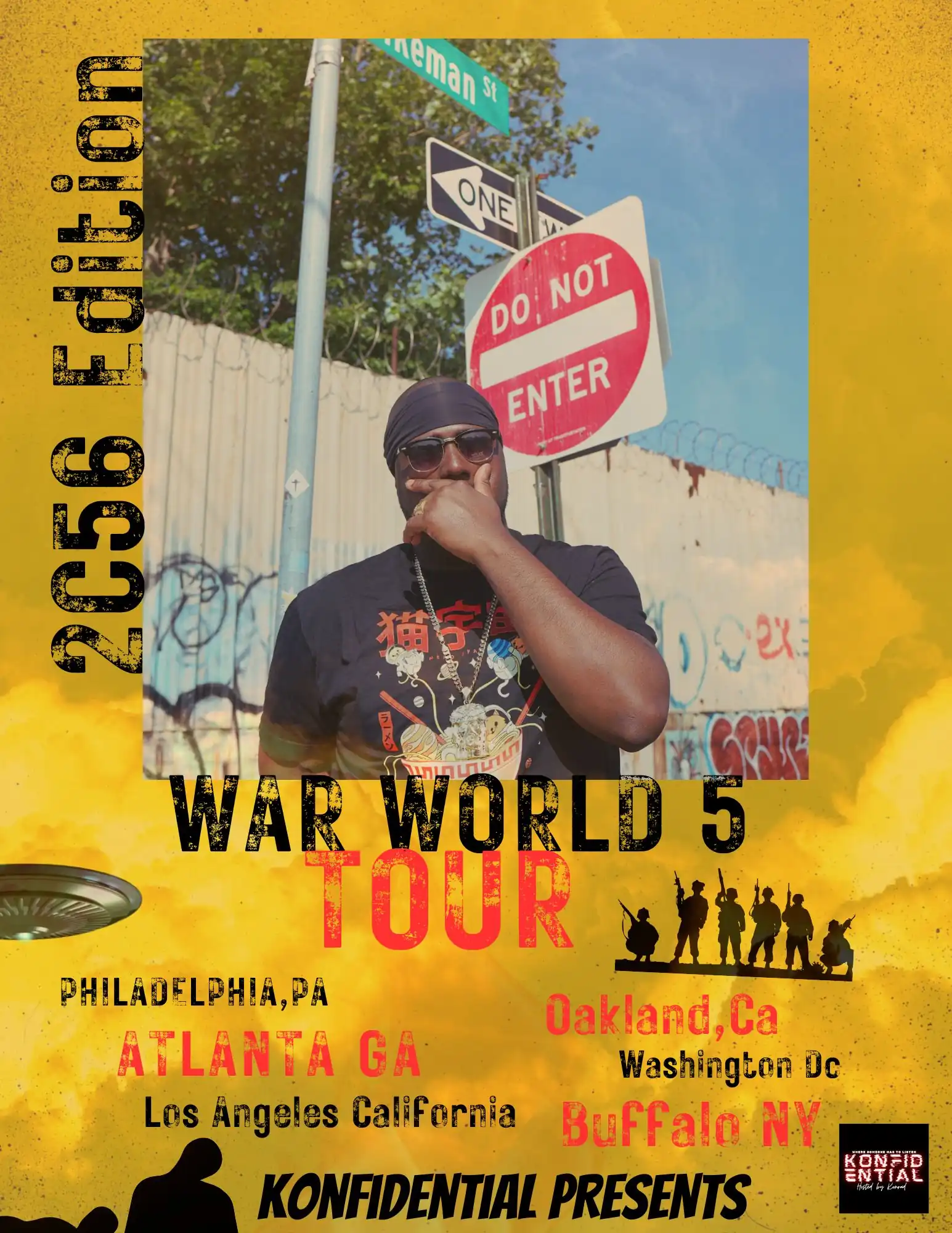 KonradRow Sets Off Brand New Tour Called World War 5