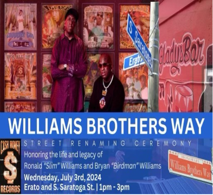 CASH MONEY RECORDS CO-FOUNDERS BRYAN “BIRDMAN” WILLIAMS AND RONALD ...